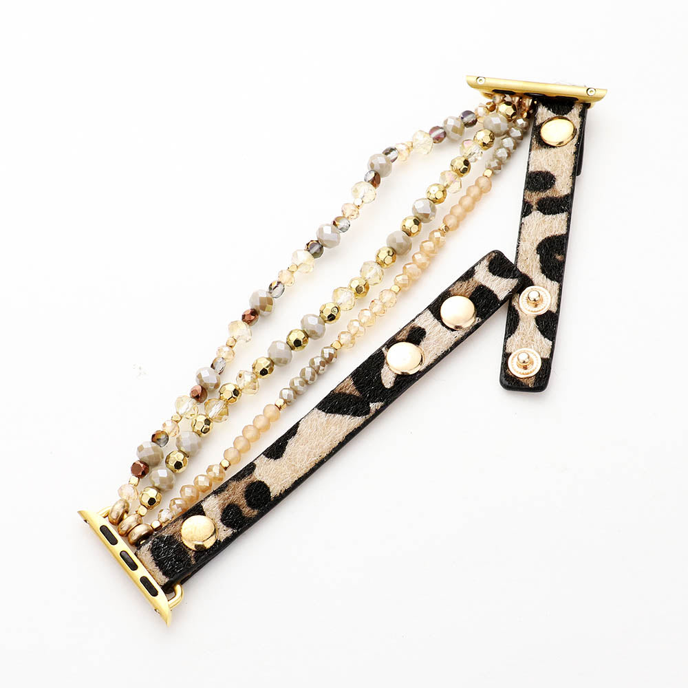 Leopard Layered Apple Watch Band – Alison + Aubrey
