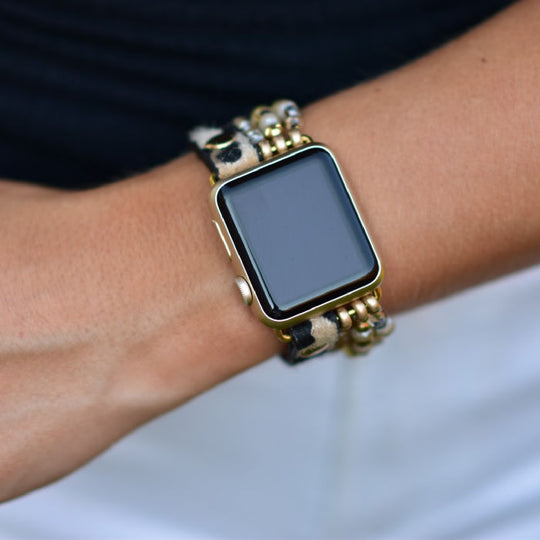 Leopard Layered Apple Watch Band – Alison + Aubrey